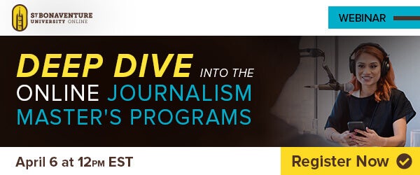 Online Master's in Digital Journalism | ACEJMC Accredited | SBU